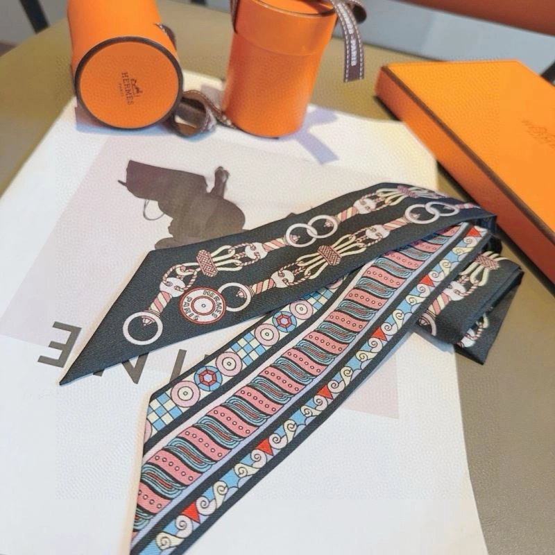 Brand-authenticated Hermes Silk