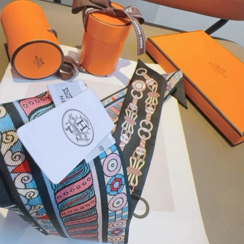 Brand-authenticated Hermes Silk