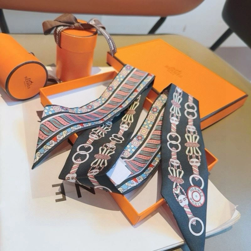 Brand-authenticated Hermes Silk