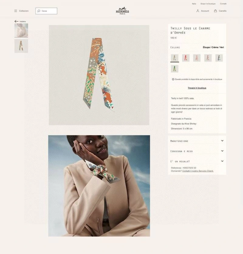 Hermes Silk