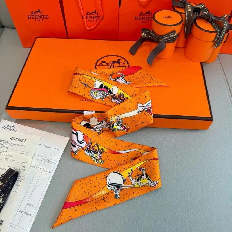 Precise copy Hermes Silk