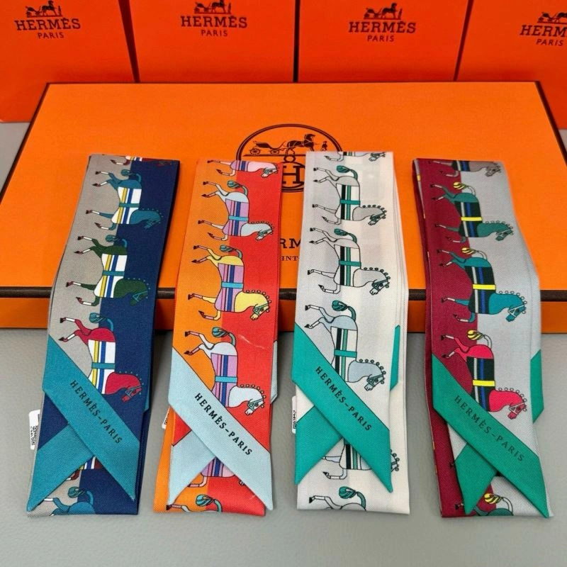 Brand-authenticated Hermes Silk