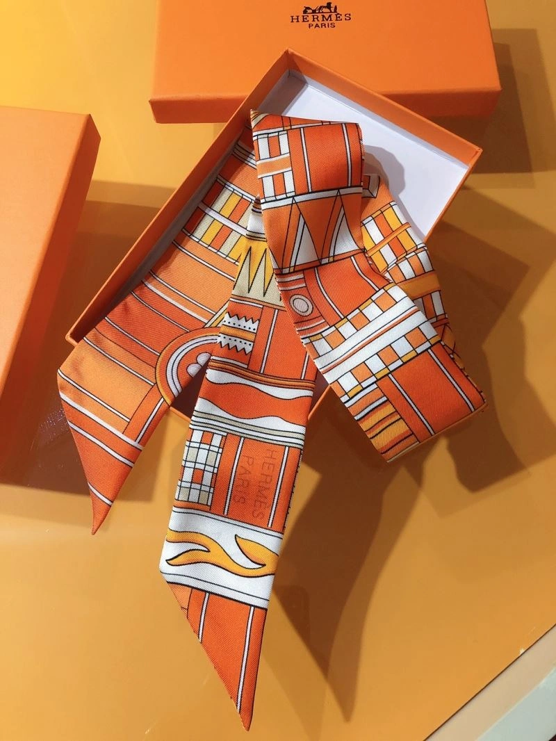 Brand-authenticated Hermes Silk