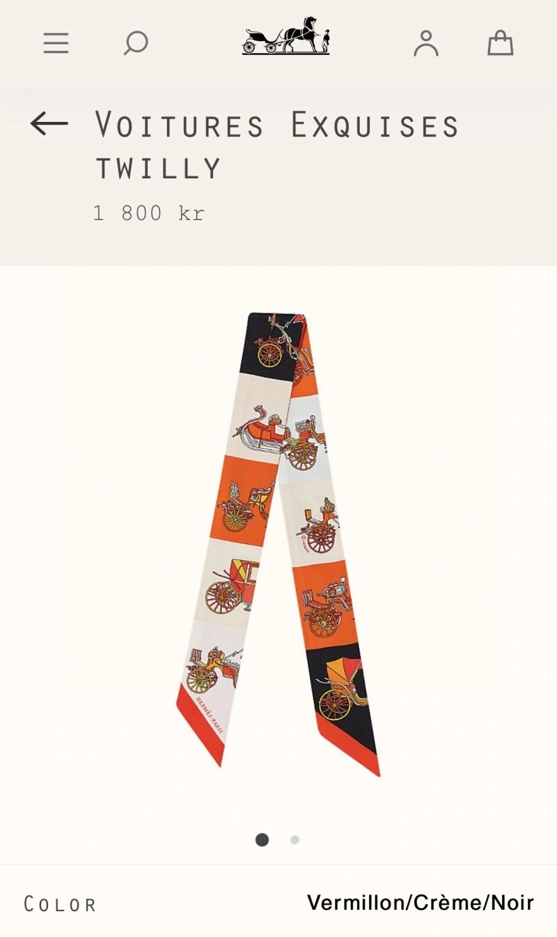 High fidelity Hermes Silk