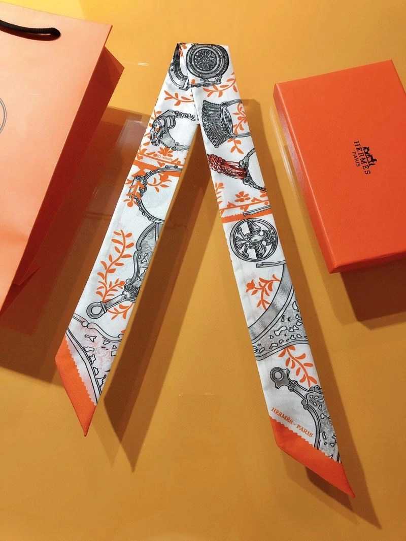 Brand-authenticated Hermes Silk