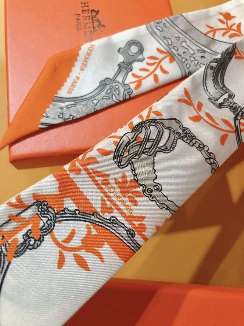 Brand-authenticated Hermes Silk
