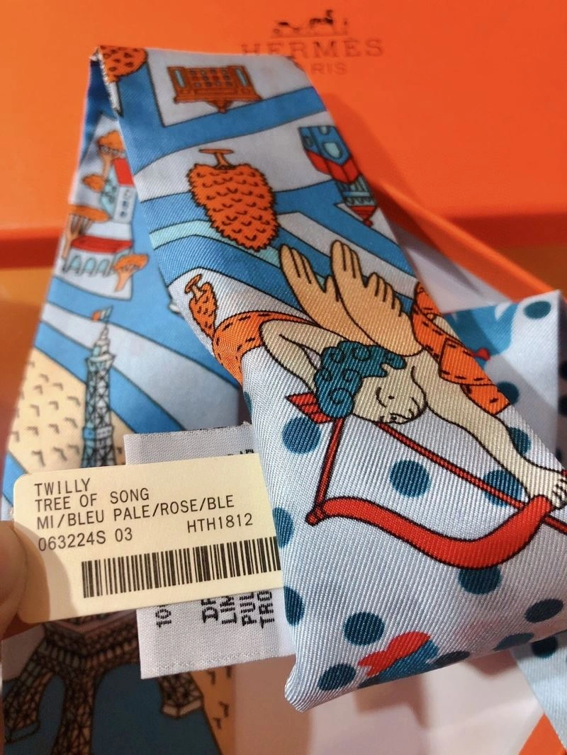 Authentic Hermes Silk