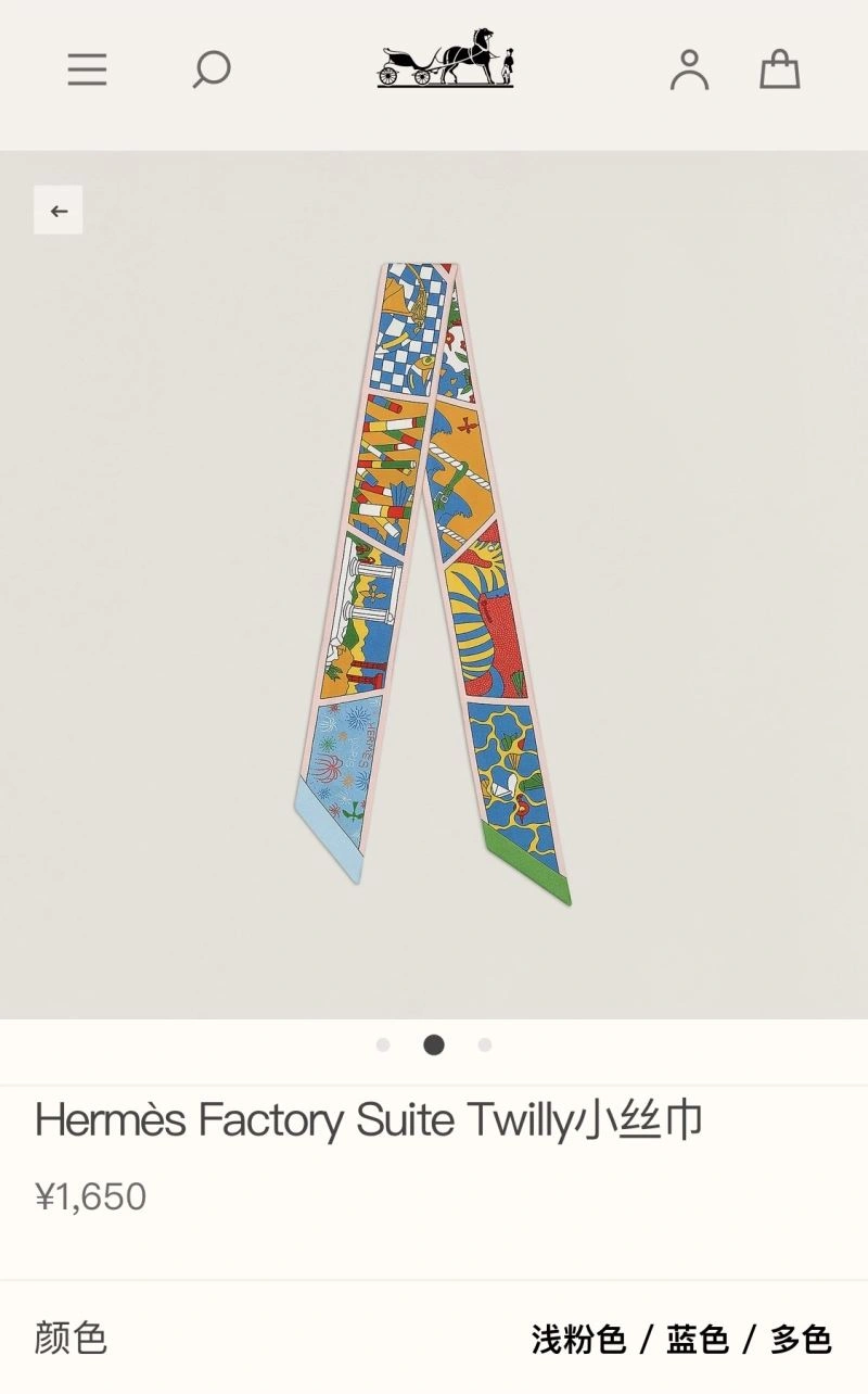 Hermes Silk