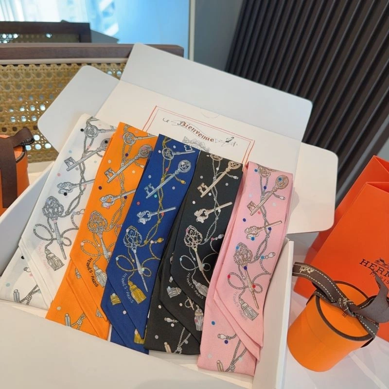 Brand-authenticated Hermes Silk