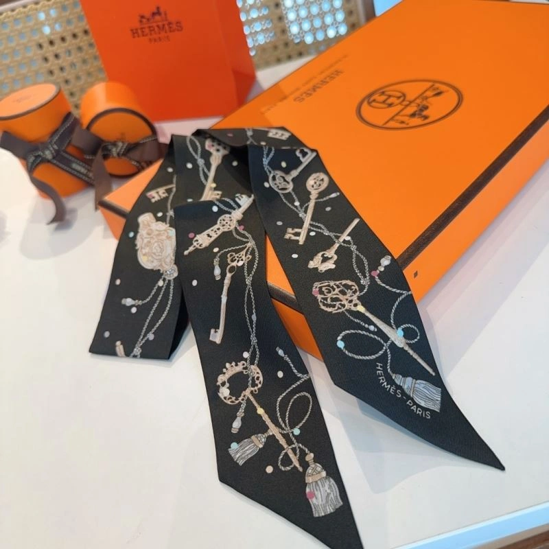 Brand-authenticated Hermes Silk