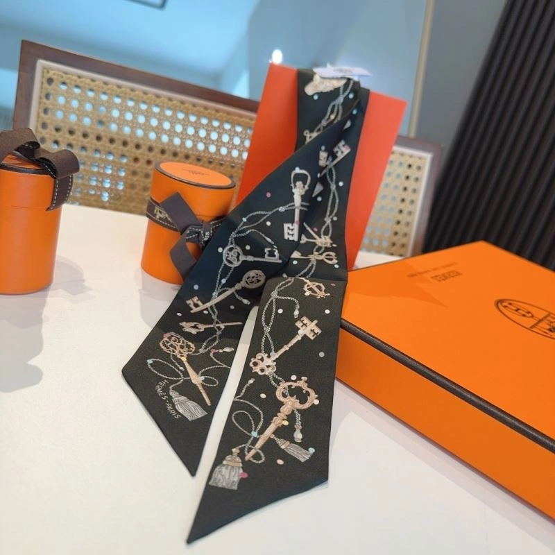 Brand-authenticated Hermes Silk