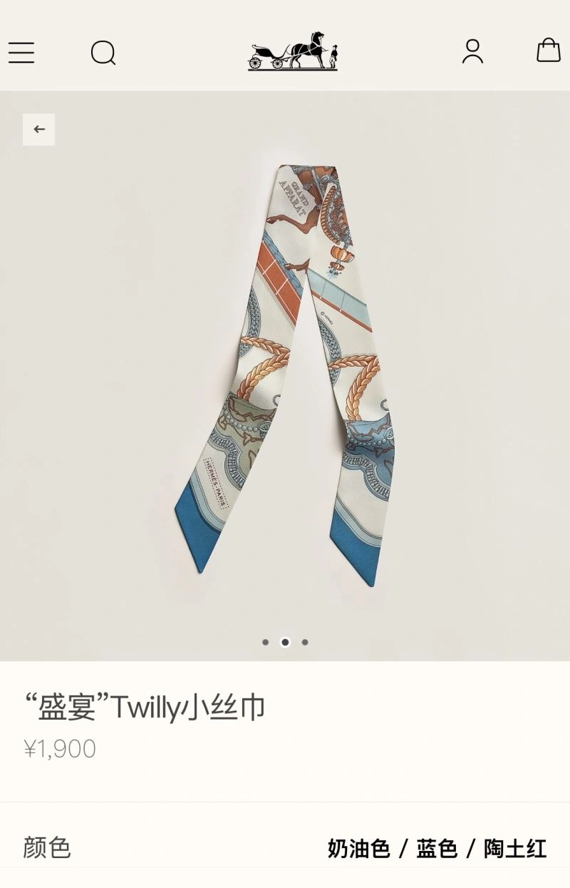 Hermes Silk