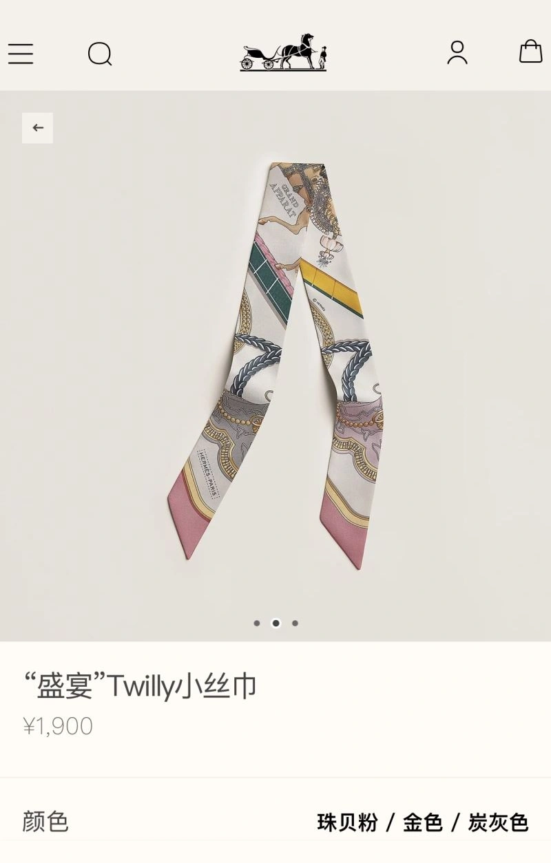 Hermes Silk