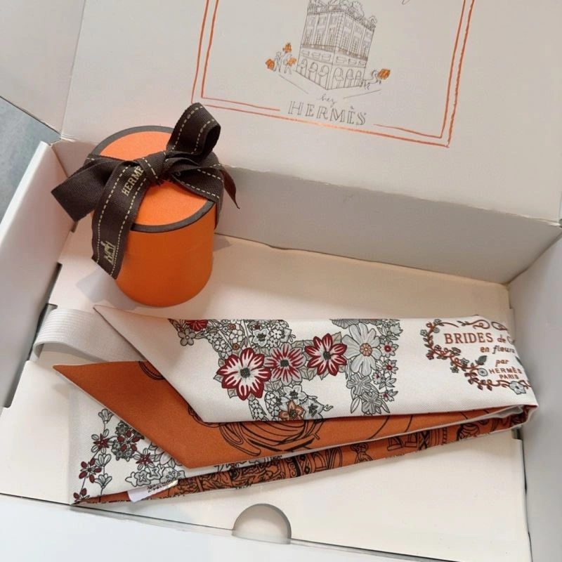 Brand-authenticated Hermes Silk