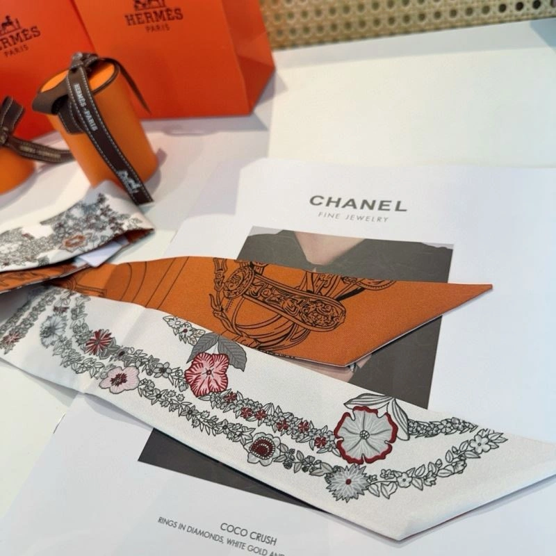 Brand-authenticated Hermes Silk