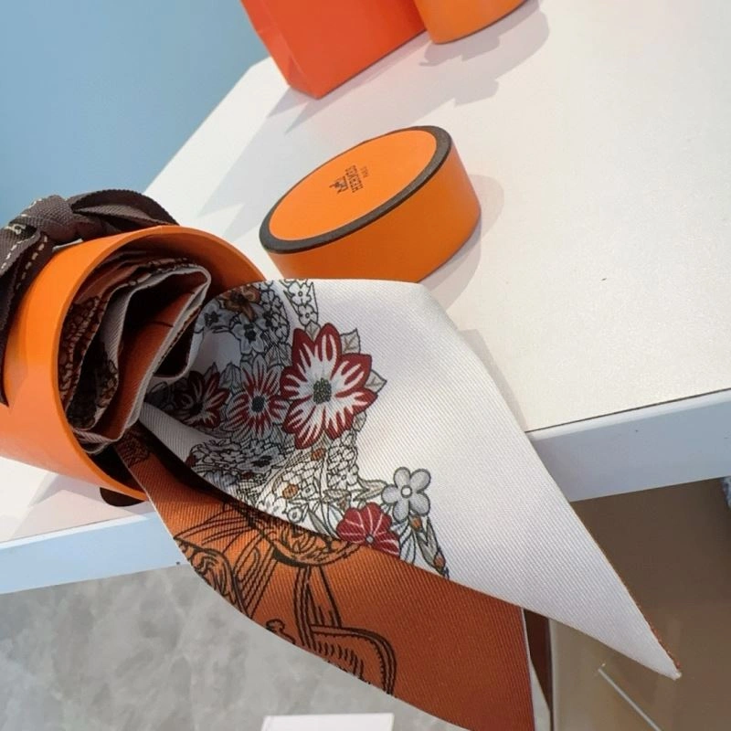 Brand-authenticated Hermes Silk