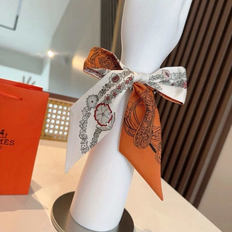 Brand-authenticated Hermes Silk