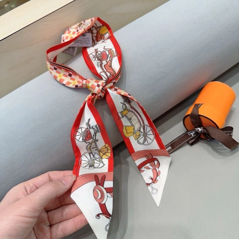 Brand-authenticated Hermes Silk