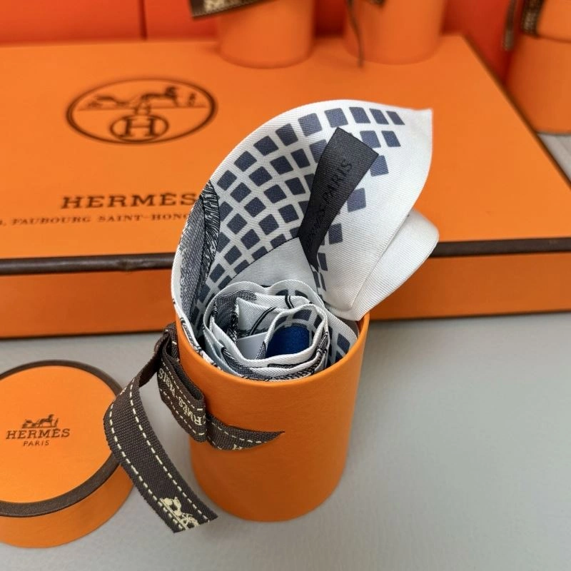Brand-authenticated Hermes Silk