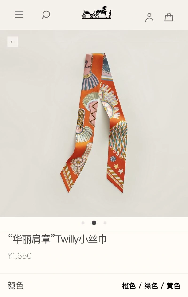 Hermes Silk