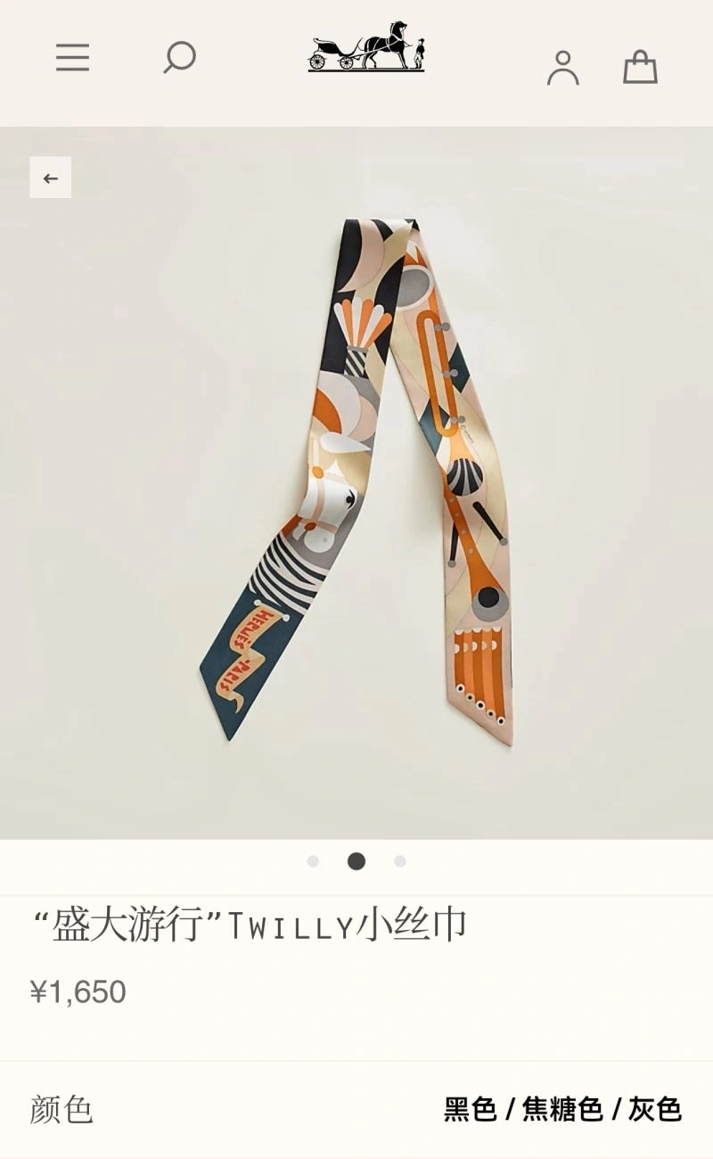 Hermes Silk