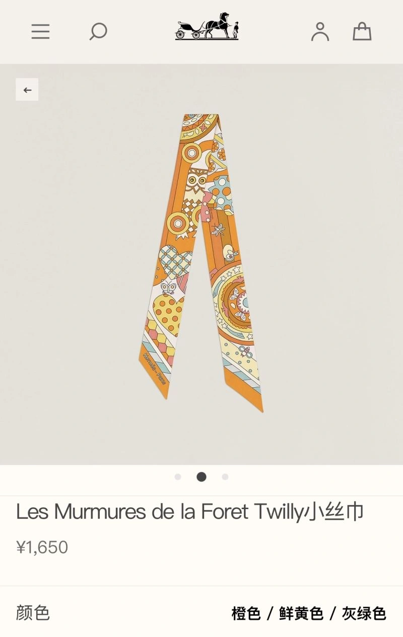 Hermes Silk