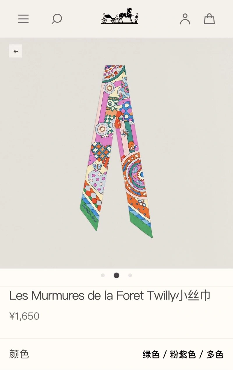 Hermes Silk