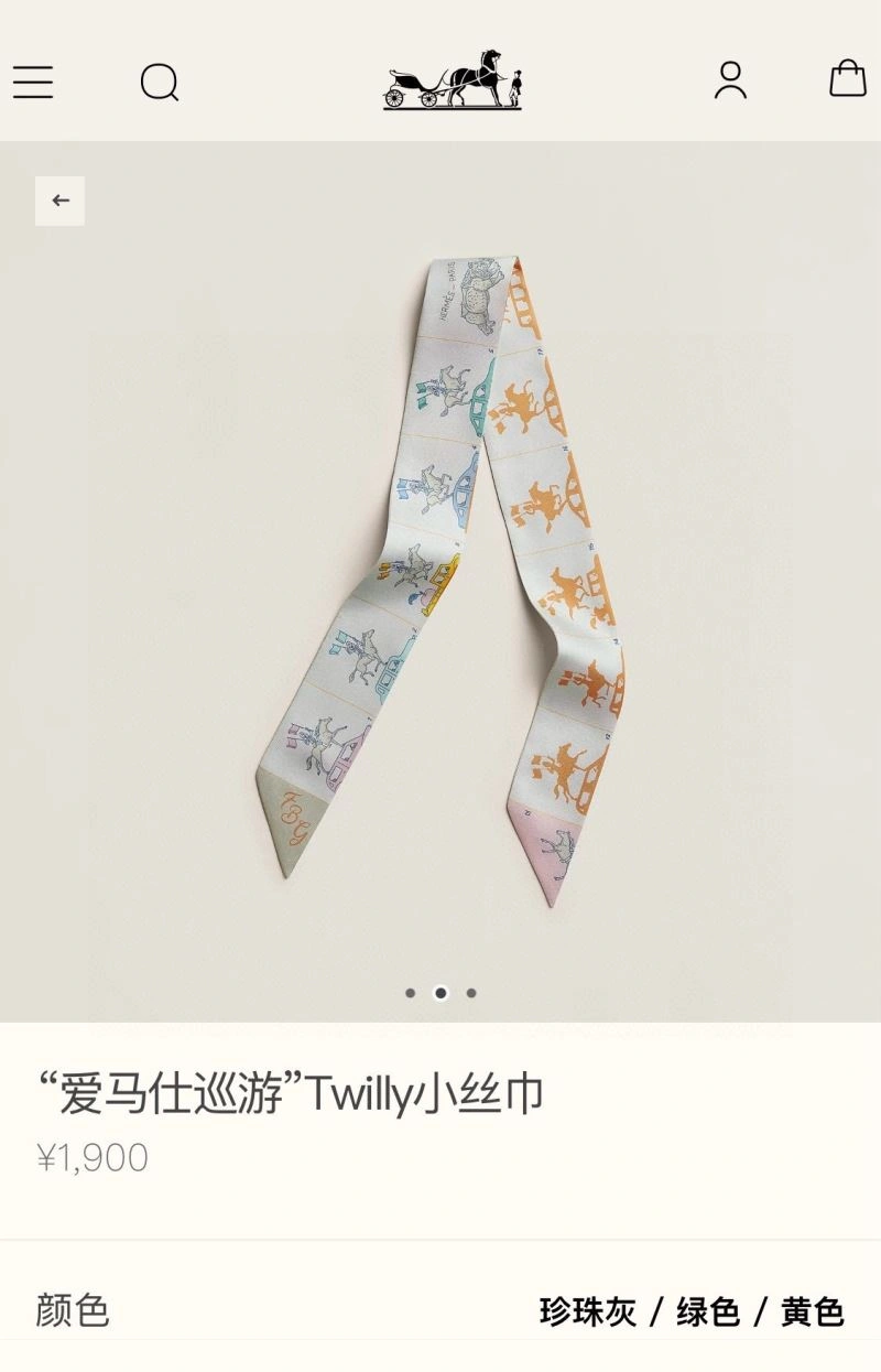 Hermes Silk