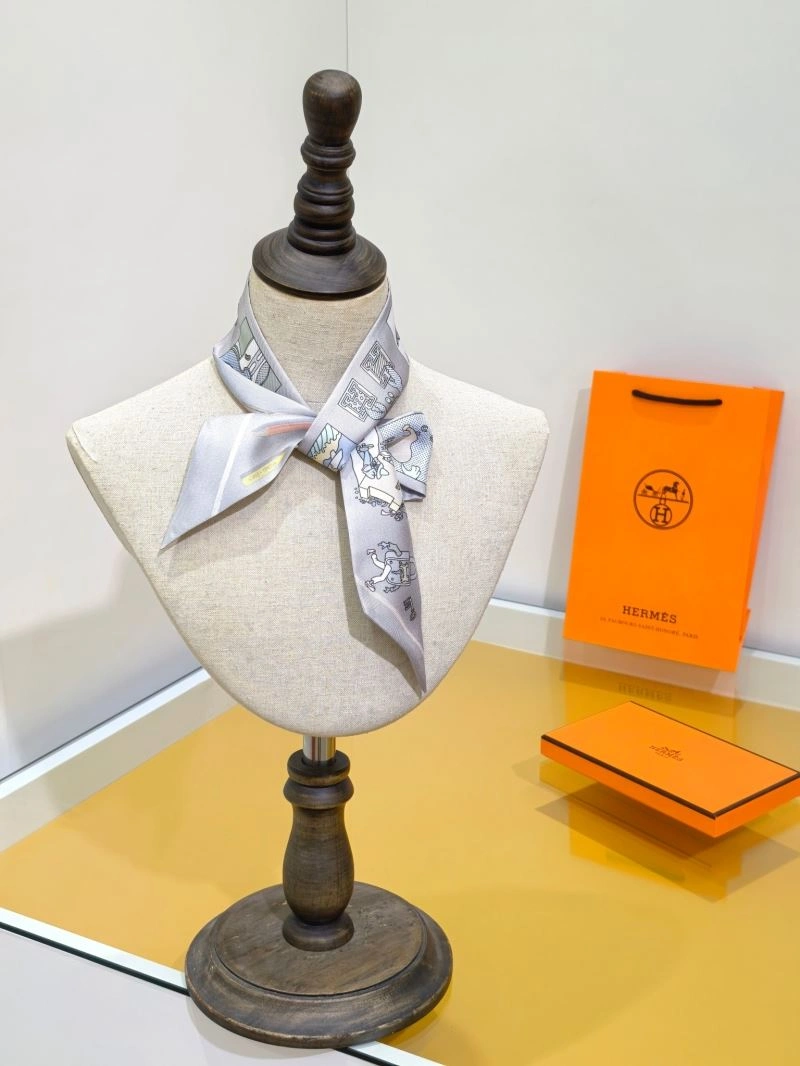 Brand-authenticated Hermes Silk