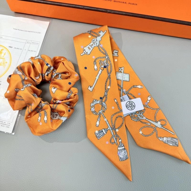 Brand-authenticated Hermes Silk