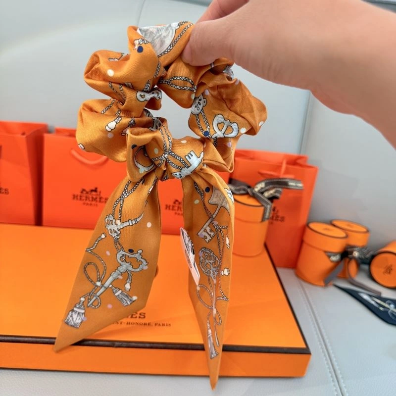 Brand-authenticated Hermes Silk