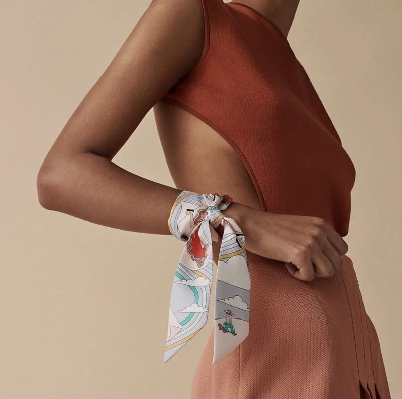 Genuine Hermes Silk