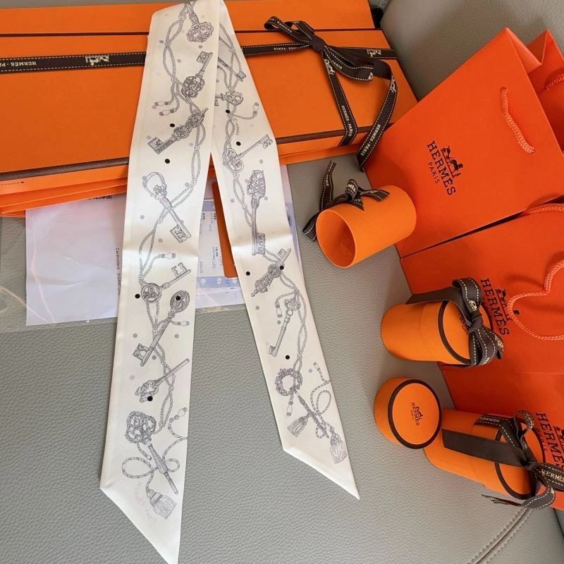 Brand-authenticated Hermes Silk