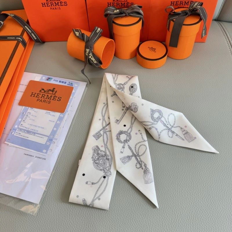 Brand-authenticated Hermes Silk