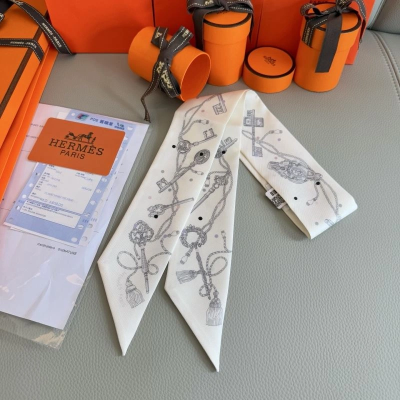 Brand-authenticated Hermes Silk