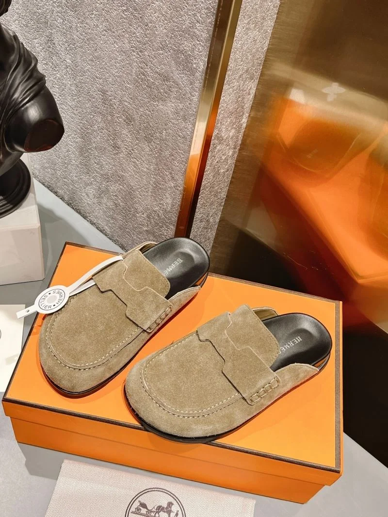 Indistinguishable Hermes Slippers