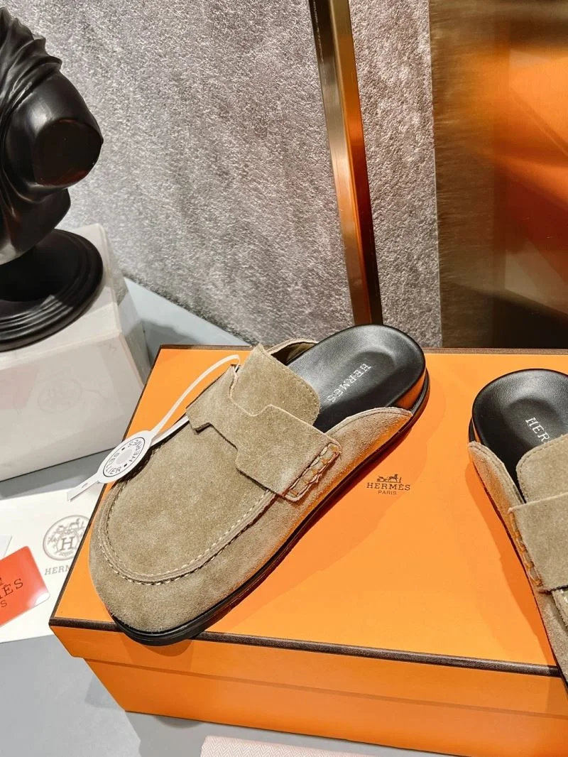 Indistinguishable Hermes Slippers