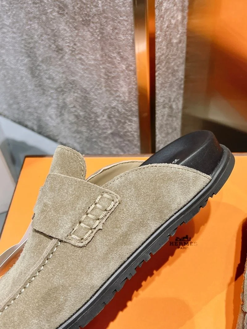 Indistinguishable Hermes Slippers