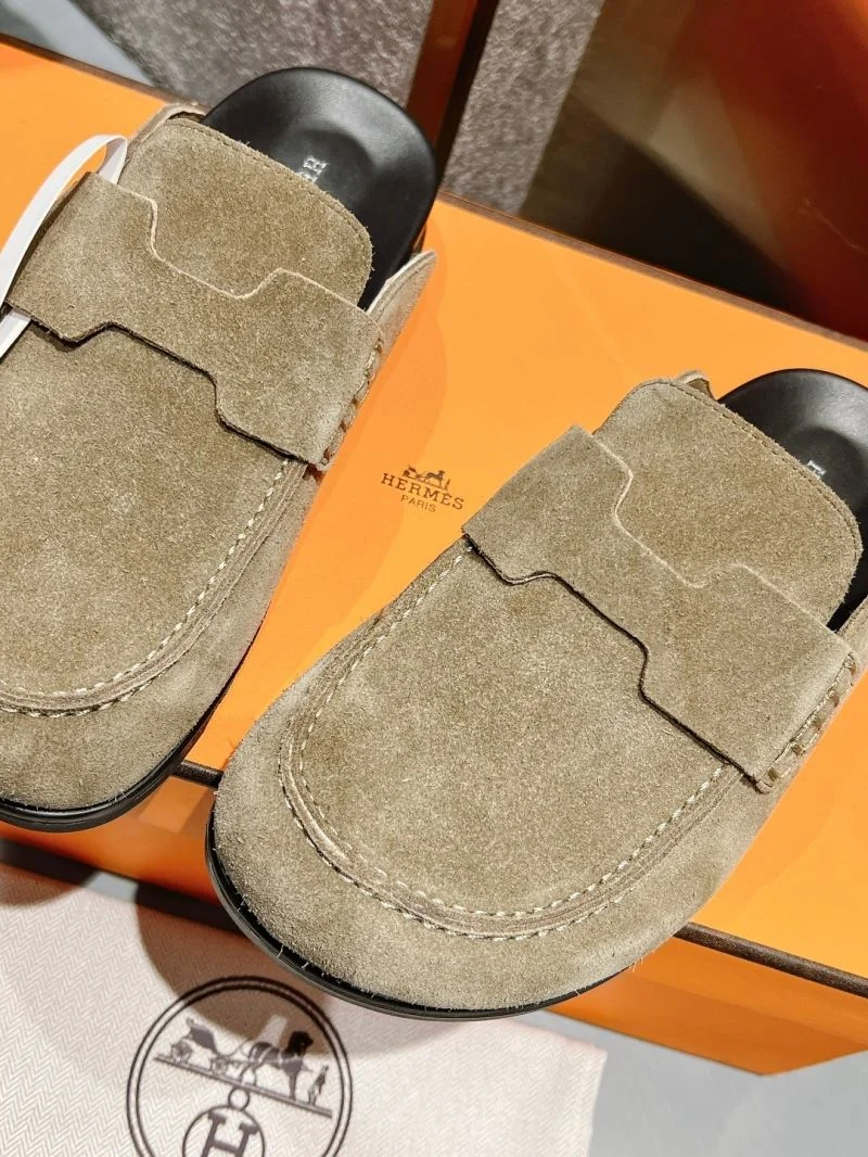 Indistinguishable Hermes Slippers
