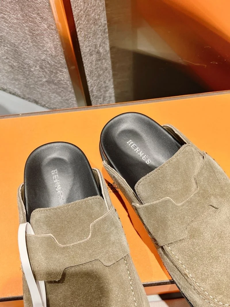 Indistinguishable Hermes Slippers