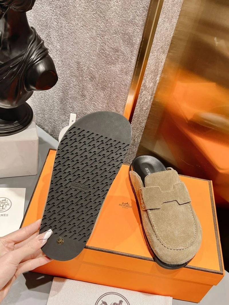 Indistinguishable Hermes Slippers