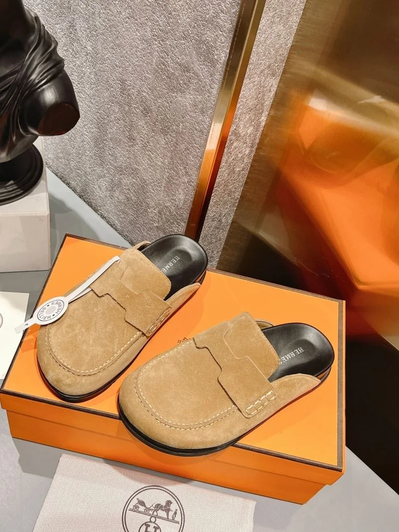 Real Hermes Slippers