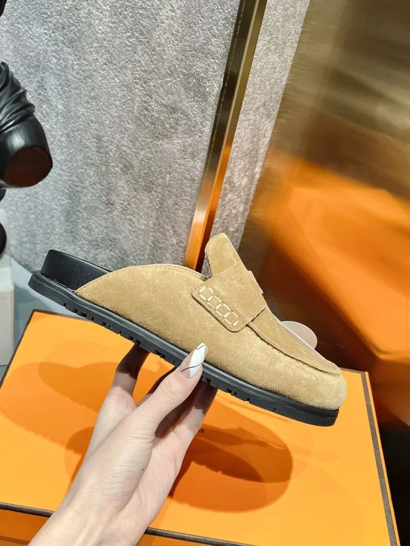 Real Hermes Slippers