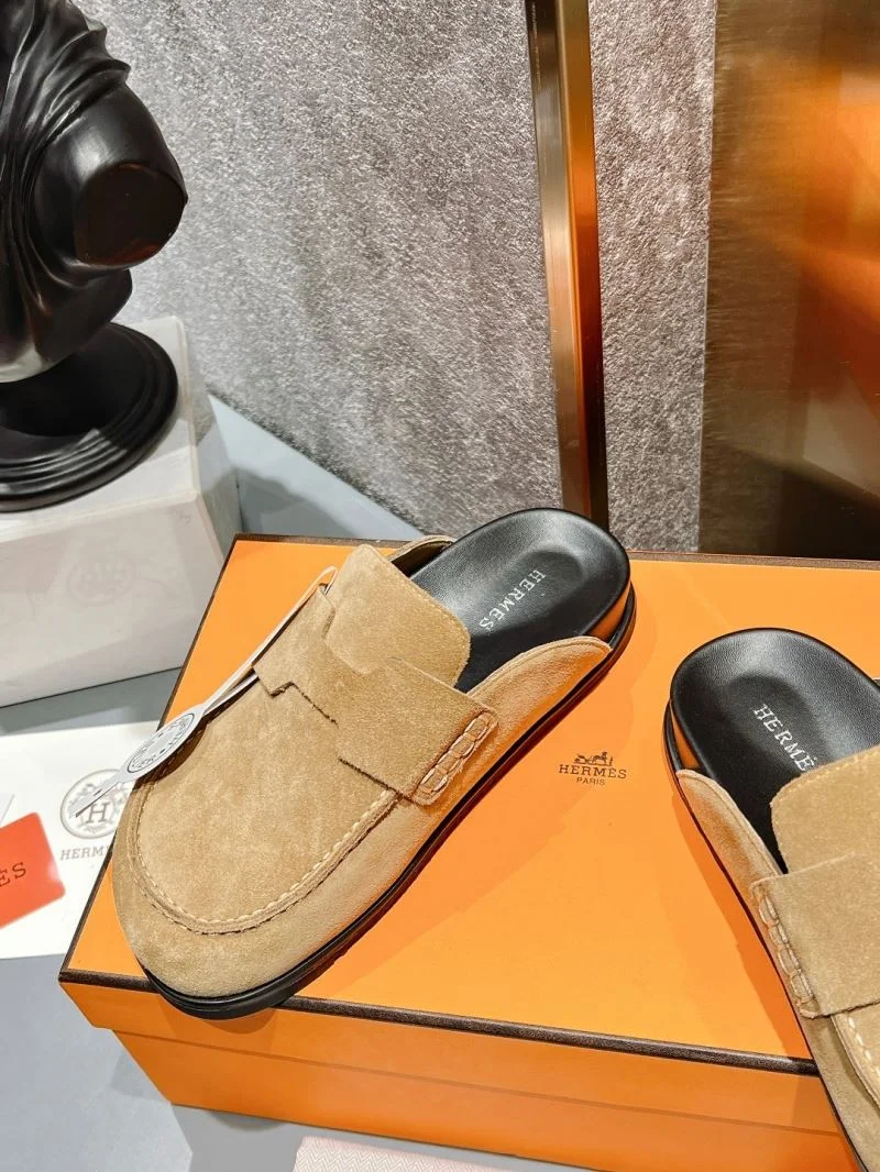 Real Hermes Slippers