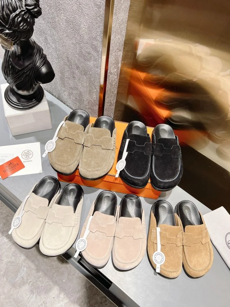 Real Hermes Slippers