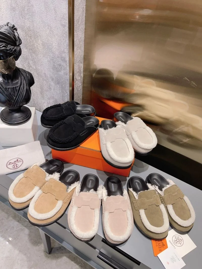 Authentic Hermes Slippers