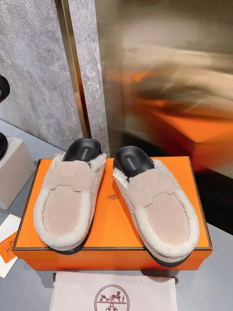 Real Hermes Slippers
