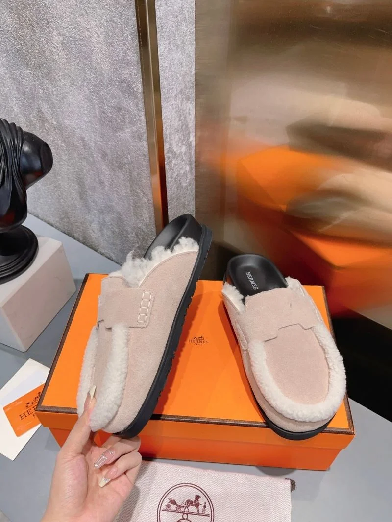 Real Hermes Slippers