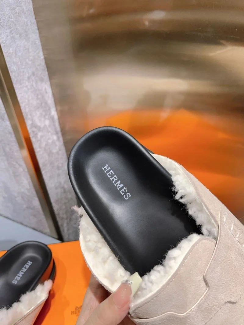 Real Hermes Slippers