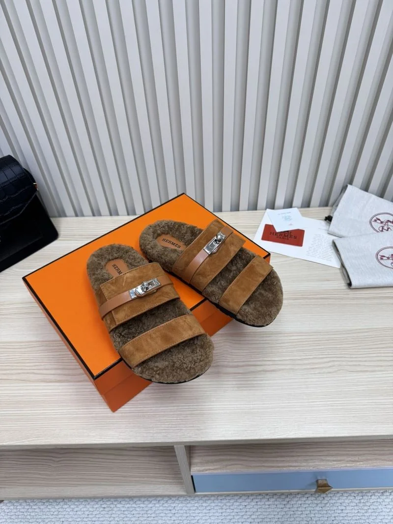 Hermes Slippers